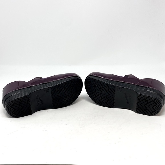 Dansko | Shoes | Dansko Girls Jill Purple Patent Leather Mary Janes ...